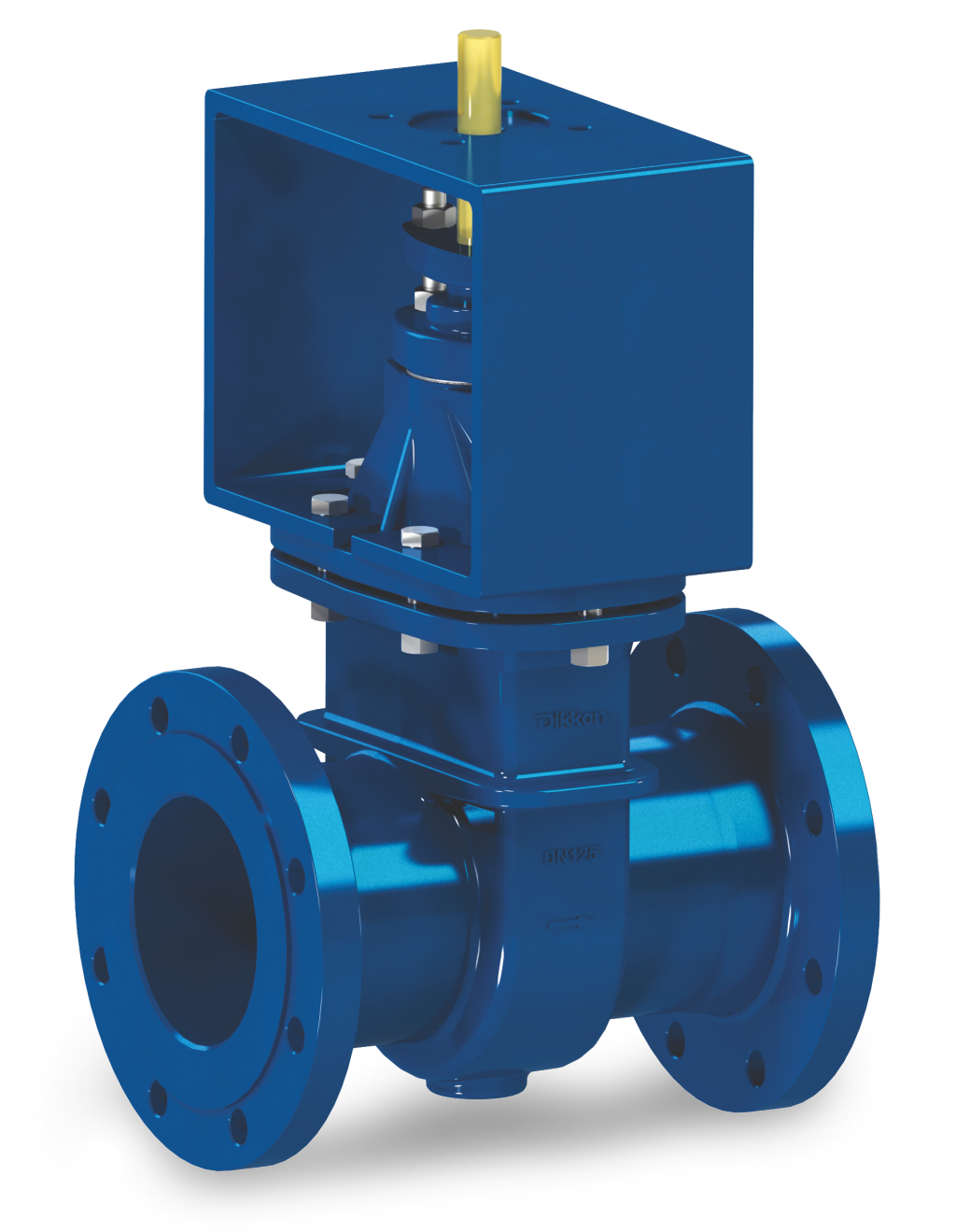 Gate Valve With Iso Top Flange | Dikkan Valve