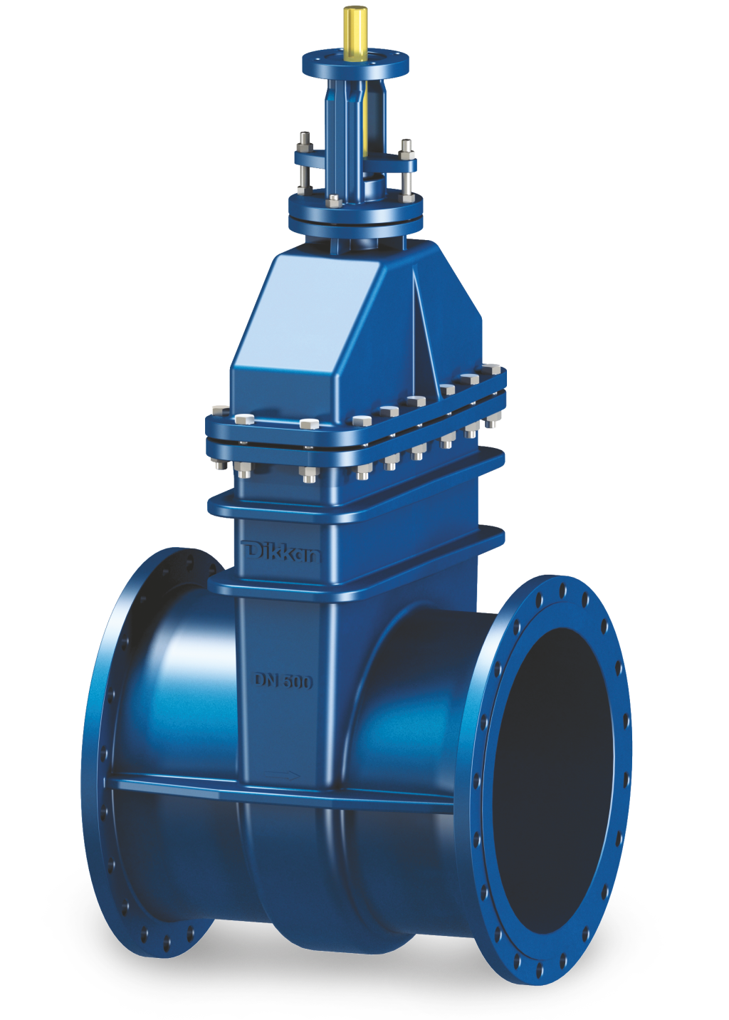 Gate Valve With Iso Top Flange | Dikkan Valve